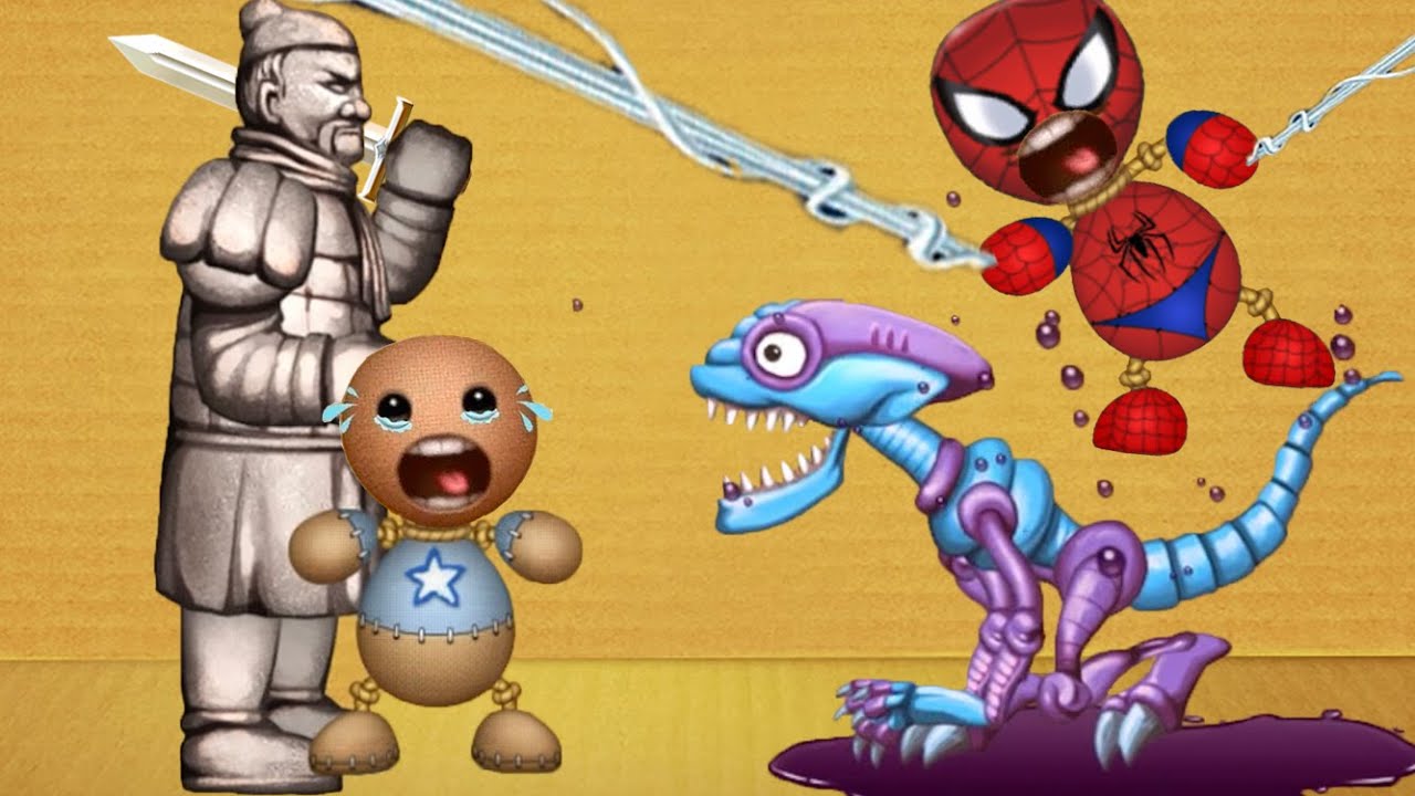 The Alien VS Spider Buddy - Kick The Buddy - YouTube