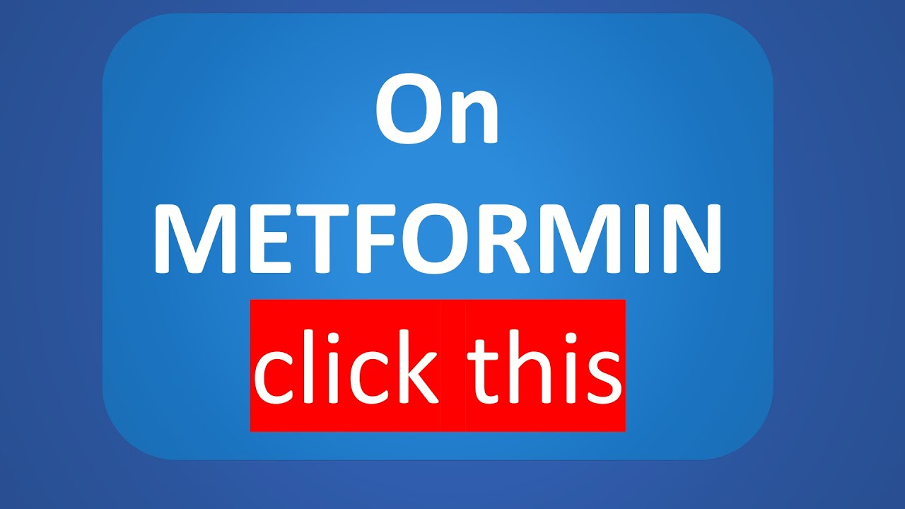 3 Major Side effects of metformin! - YouTube