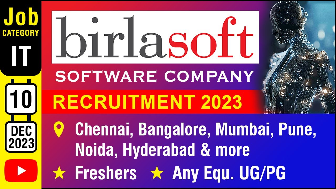 IT Job : BirlaSoft Software Company | Recruitment DEC 2023 | Chennai ...
