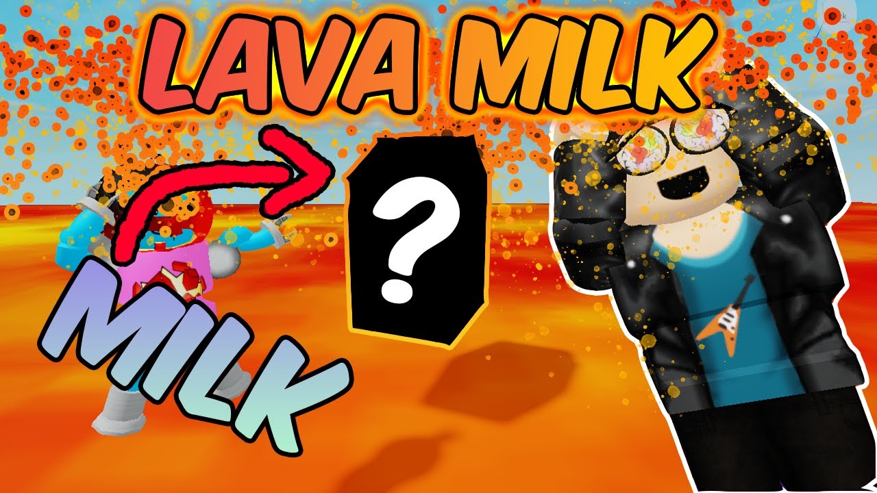 I DRANK LAVA MILK (Roblox) - YouTube