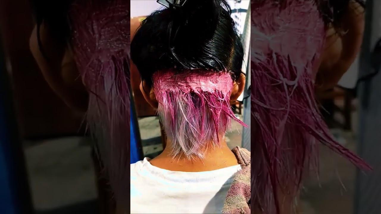 mullet semir biru pink - YouTube