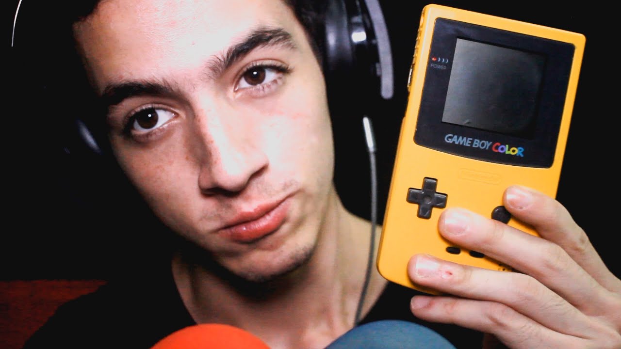 ASMR with my videogame collection - YouTube