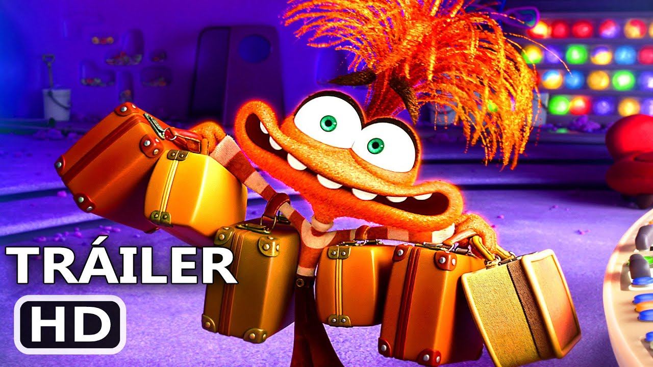 INTENSAMENTE 2 Todos Los Tráilers Español Latino (2024) Pixar Animación ...