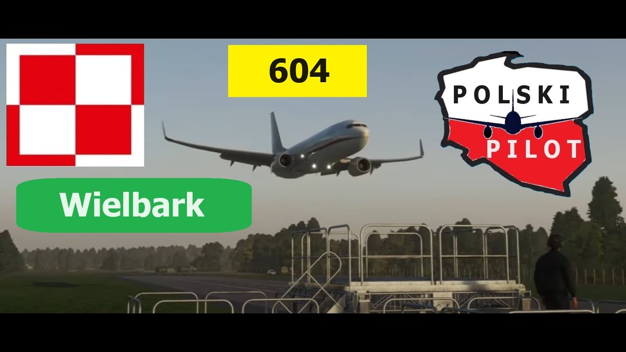 DOL 604 Wielbark low pass rządowy Boeing 737 by Pilot - YouTube