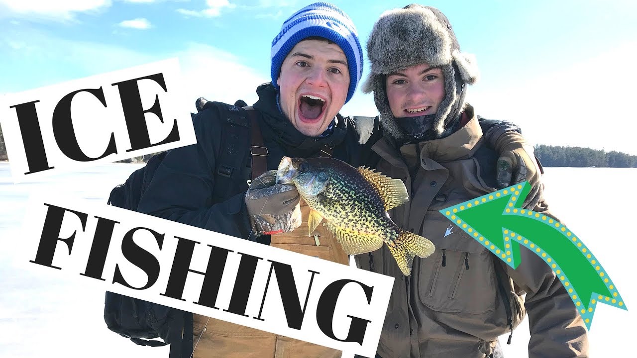 ICE FISHING - CATCHING TOADS - YouTube