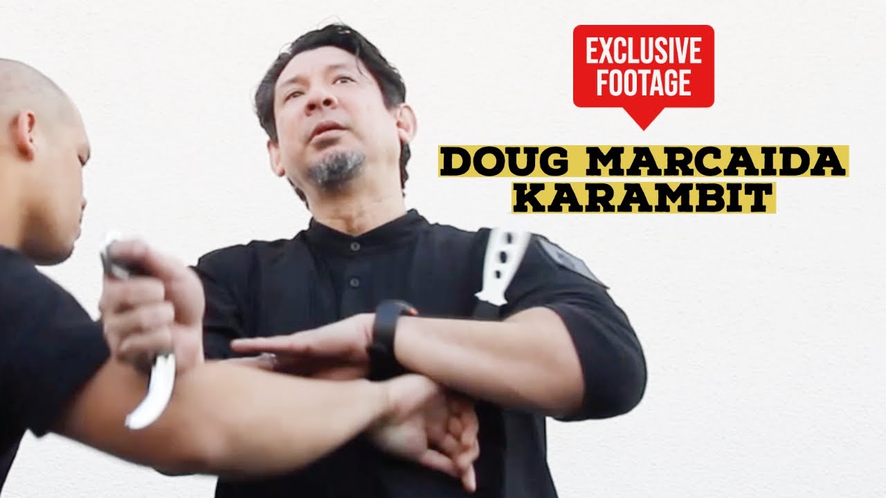 Doug Marcaida | Karambit vs Straight Blade: Third Hand Principle - YouTube