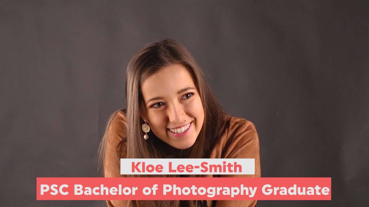 PSC Bachelor of Photography Graduate Kloe Lee-Smith talks about her ...