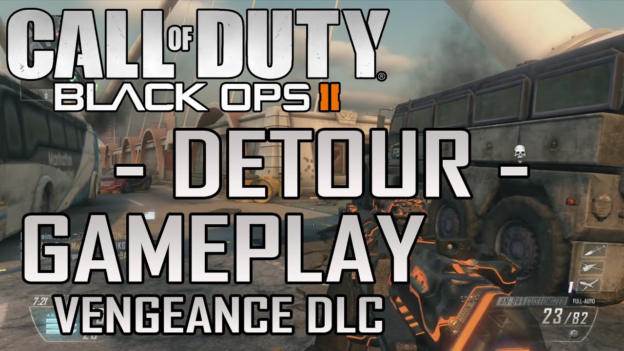 Neue BO2 Map "Detour" GAMEPLAY - Live [Vengeance Map Pack] - YouTube