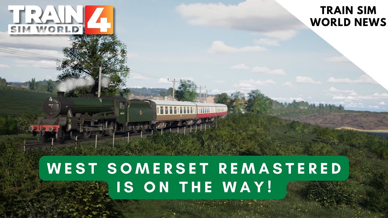 TSW4 NEWS: West Somerset Railway Remastered update to arrive next week ...
