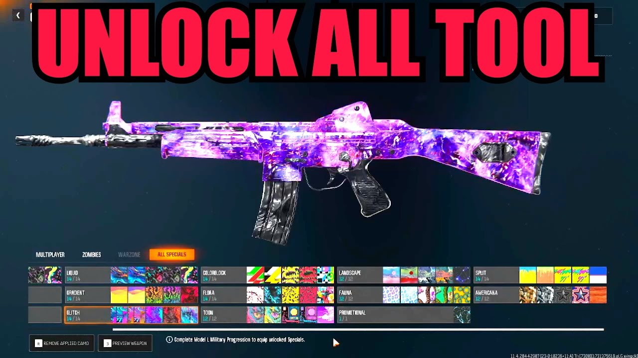 NEW BLACK OPS 6 UNLOCK ALL TOOL! UNLOCK ALL CAMOS! DARK MATTER, NEBULA ...