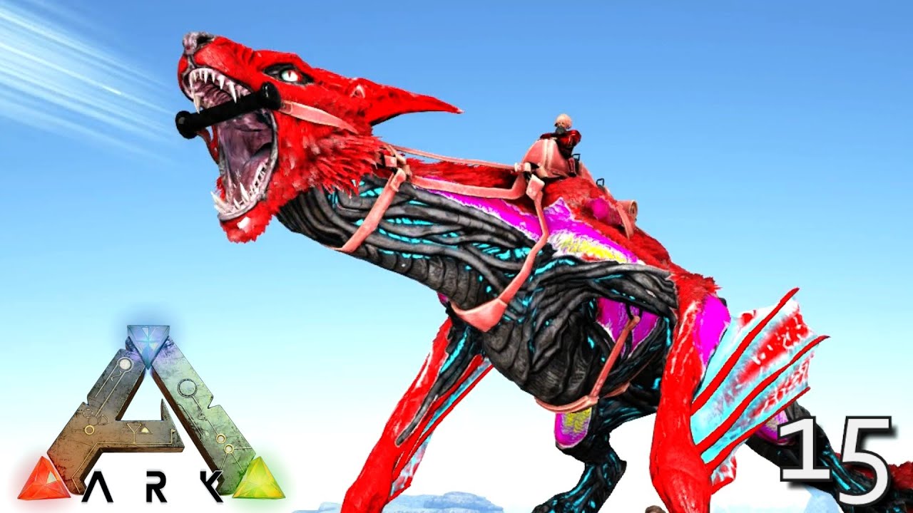 EPIC RIDE ON A DRAGON FOX THE APEX MANAGARMR !!! ARK: SURVIVAL EVOLVED ...