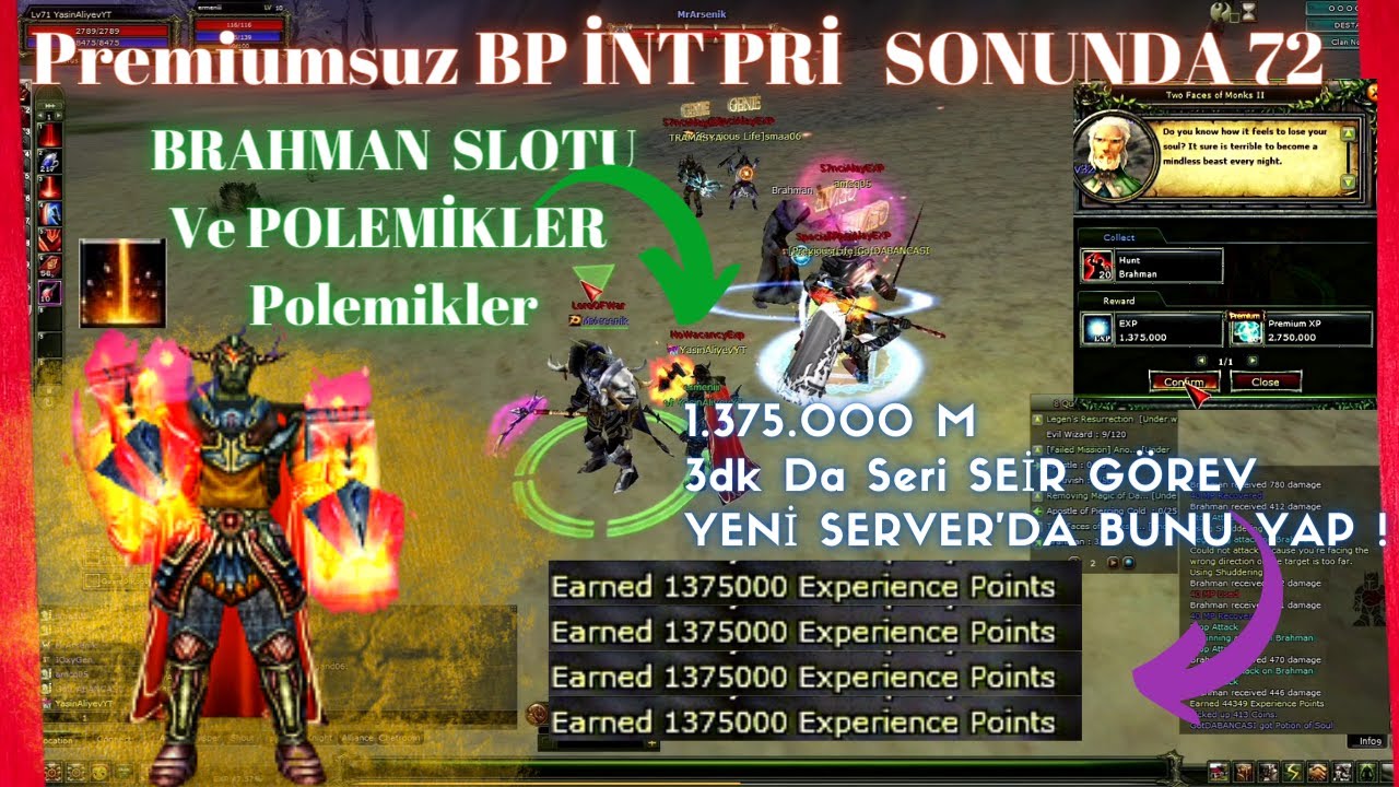 Premiumsuz BP İNT PRİ Bölüm 3 / Herkesin Bilip YAPMADIĞI Seri EXP ...