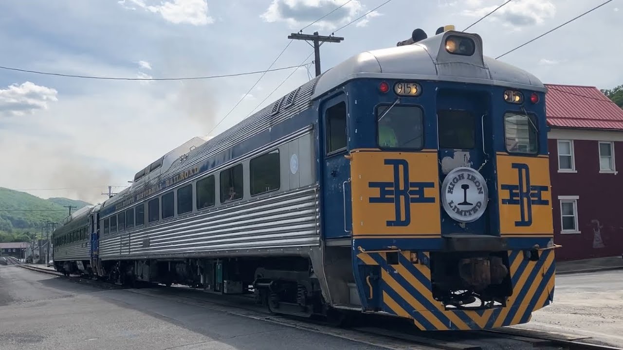 Chasing the BHRS Tyrone High Iron Limited excursion - YouTube