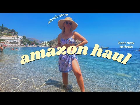 AMAZON TRY ON HAUL! REVIEWING PIECES FROM MILUMIA!