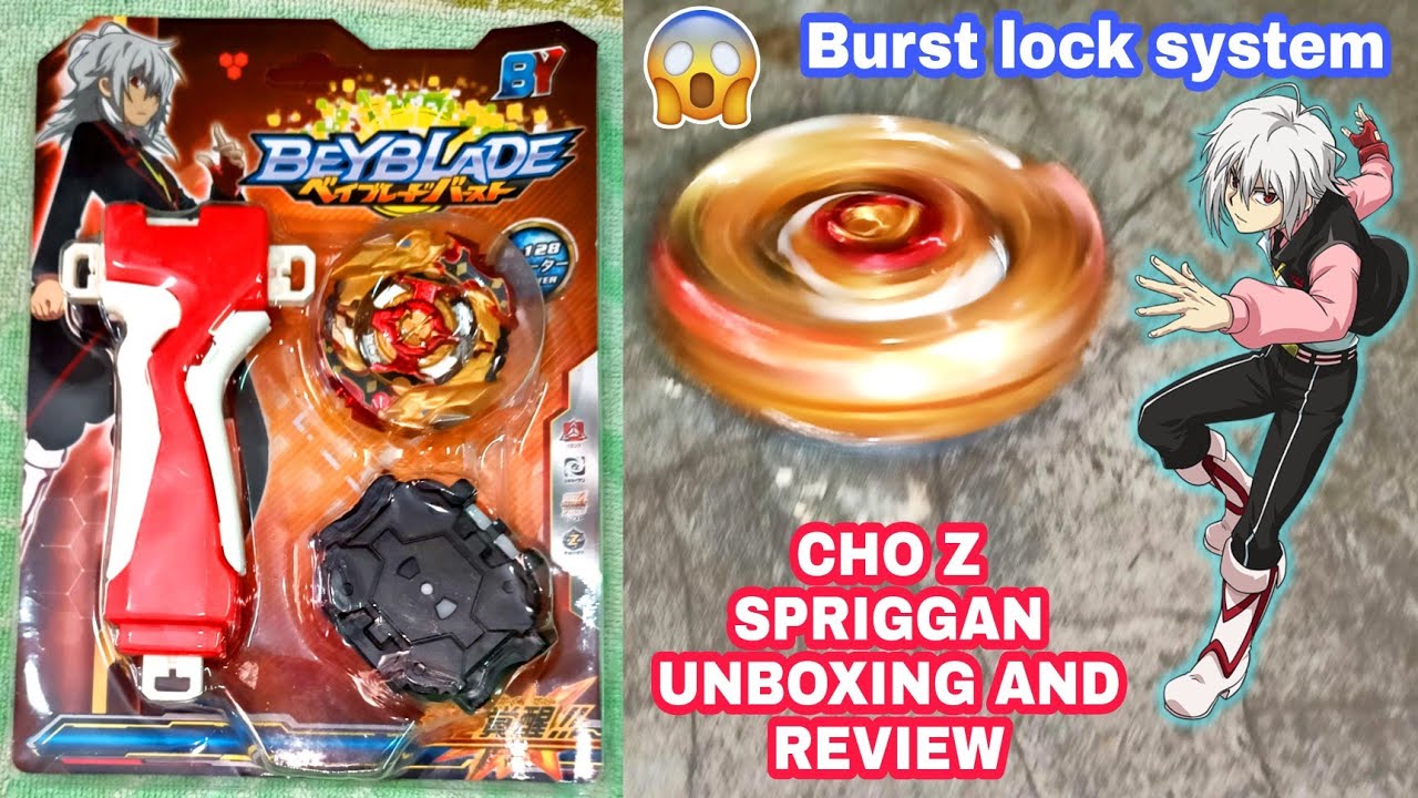 🤩 Cho Z Spriggan unboxing || Beyblade Burst turbo Cho z spriggan ...