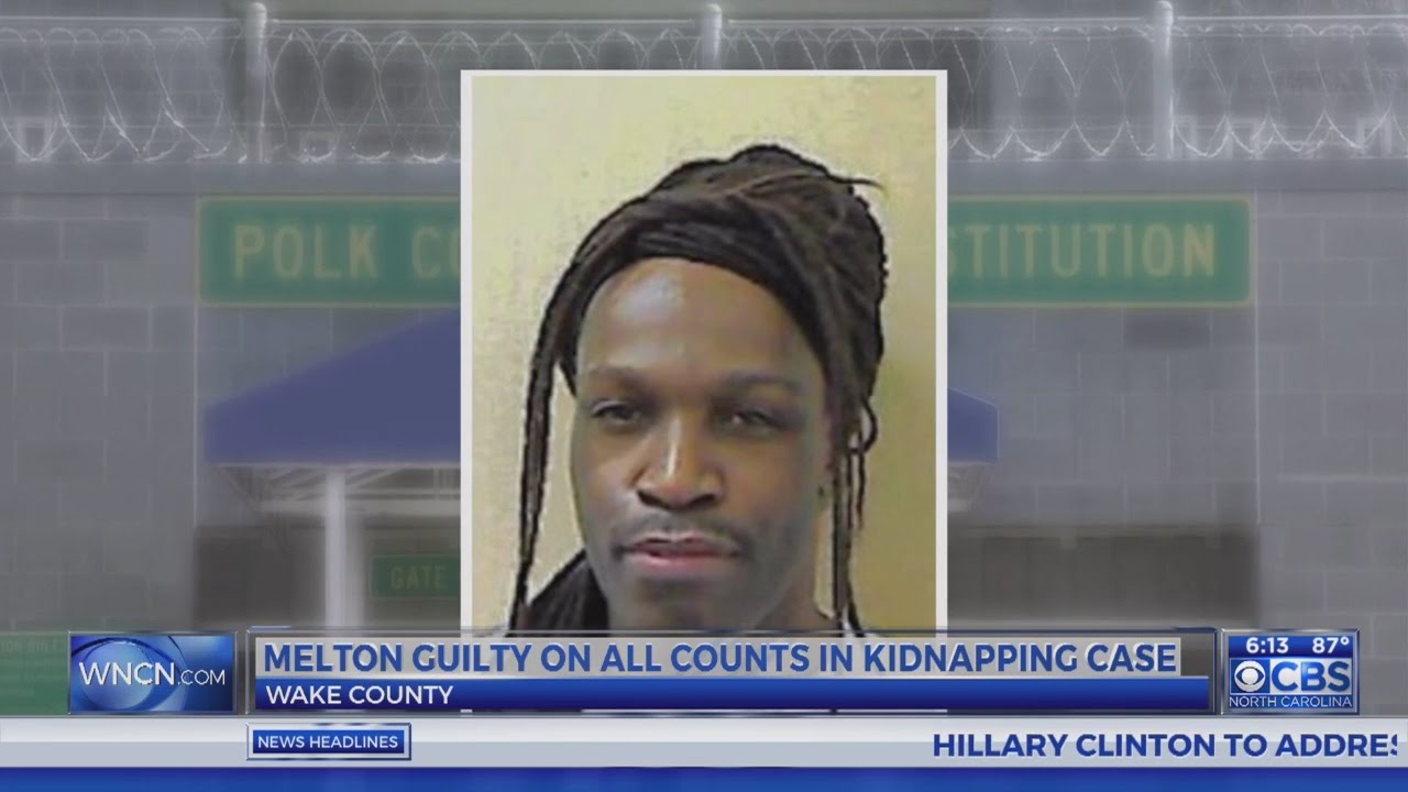 Melton guilty on all counts in Wake kidnapping case - YouTube