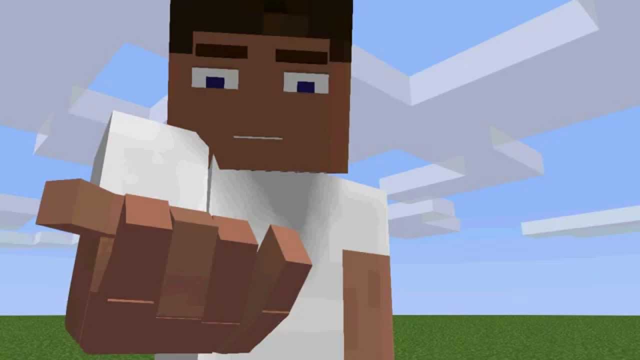 Steve Facial Rig w/ Finger Rig Test - YouTube