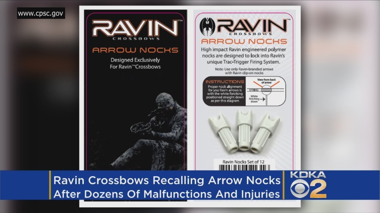 6 Serious Injuries Reported In Connection To Crossbow Arrow Nock Recall ...