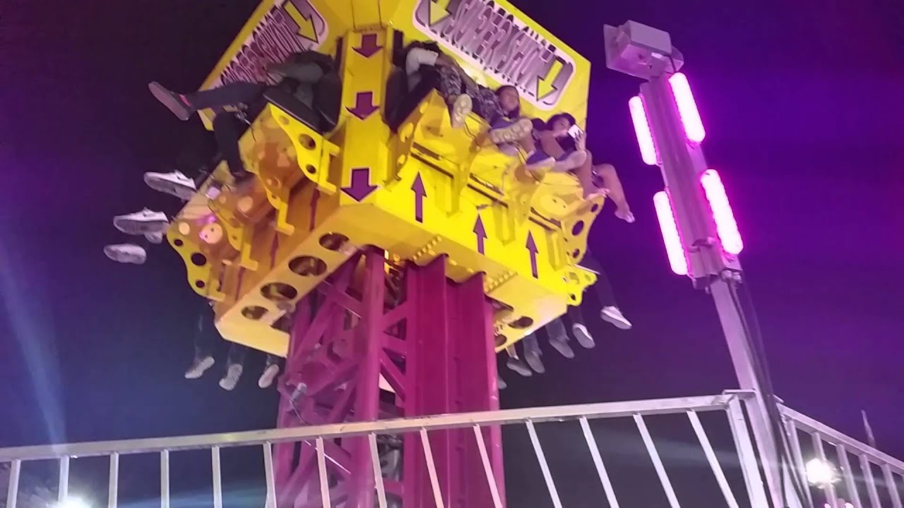 Drop zone at state fair - YouTube
