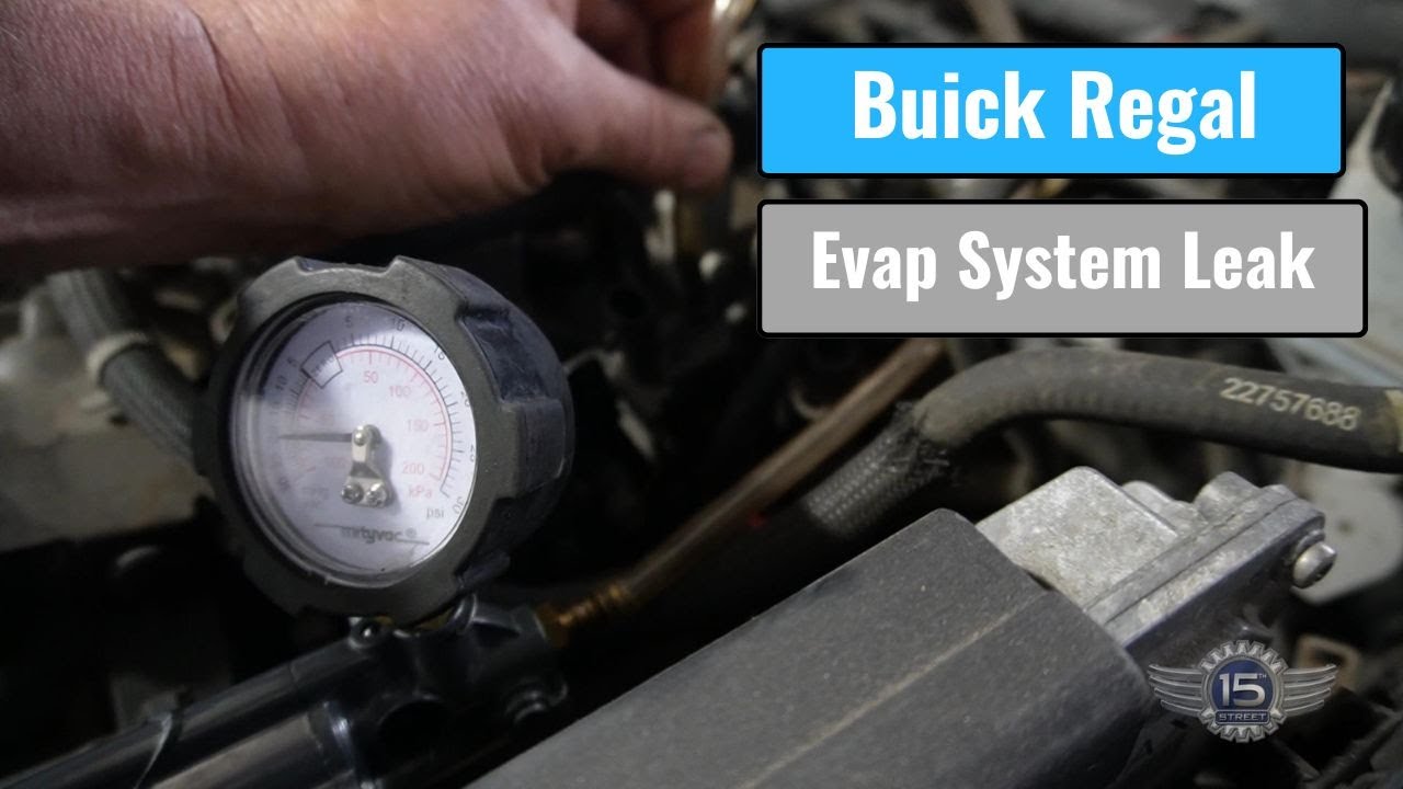 Buick Regal Evap Leak - YouTube