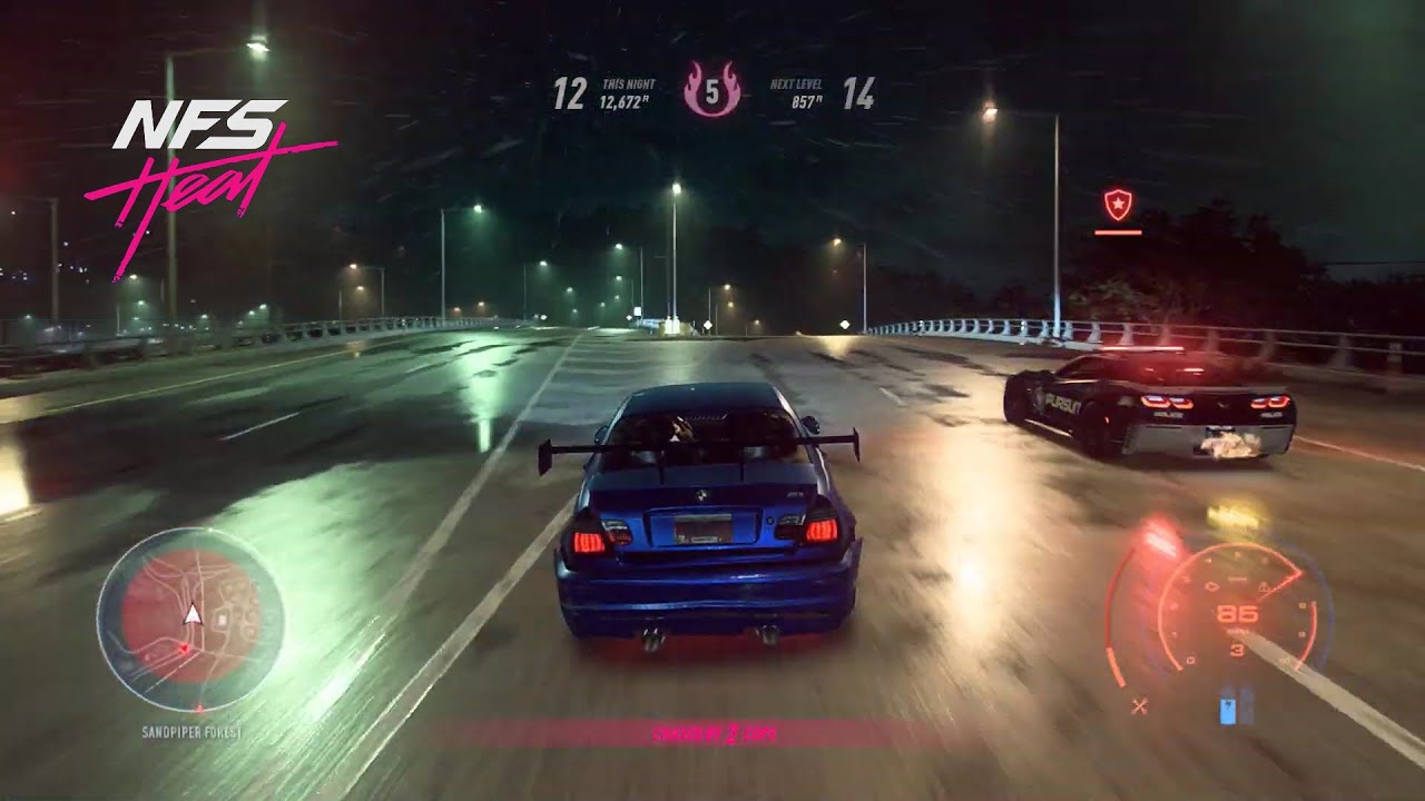 NFS Heat #5-Арестуваха ме на Heat level 5 - YouTube