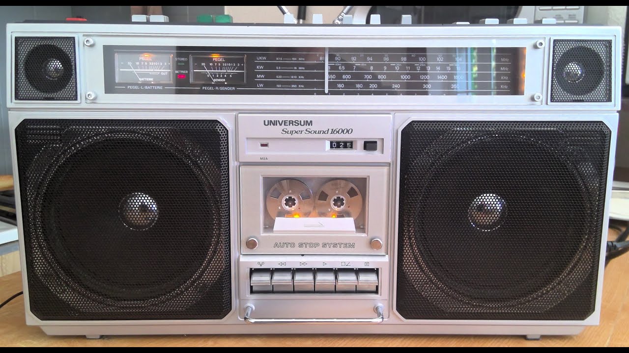 Universum Supersound 16000 (CTR 2096) (Telefunken CR 8200) - YouTube