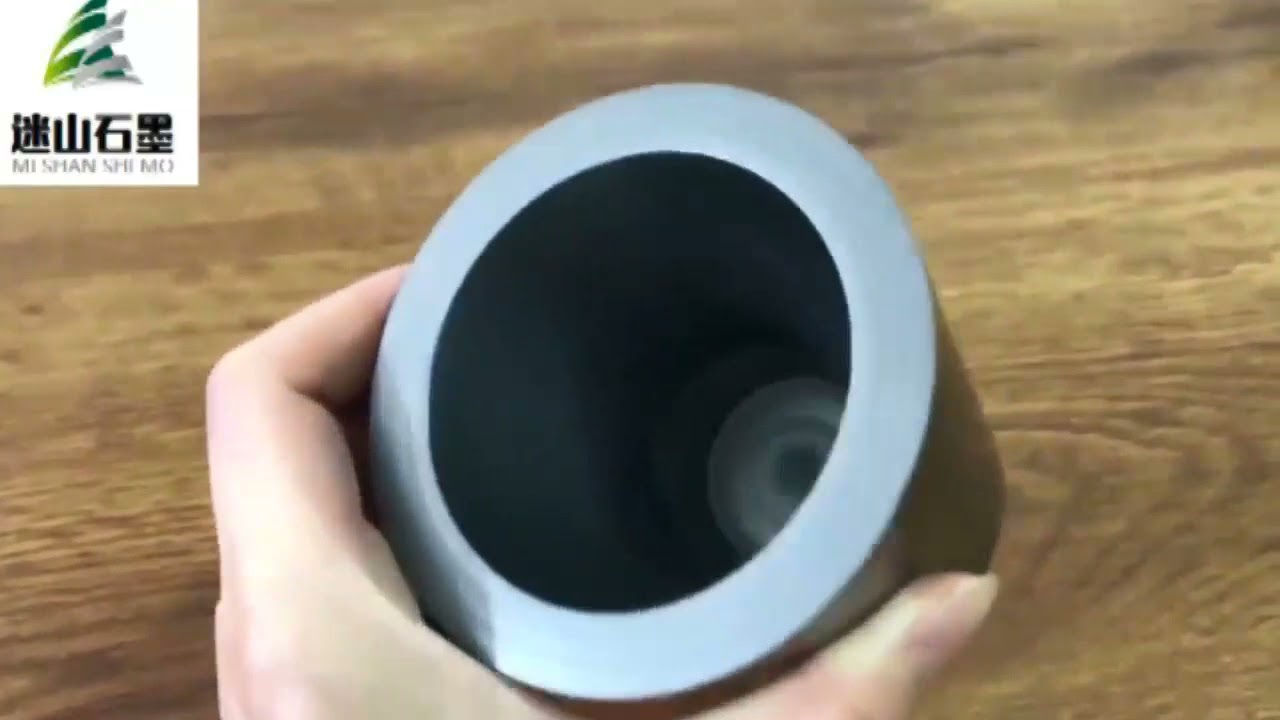 Customized Graphite Crucibles For Gold Melting - YouTube
