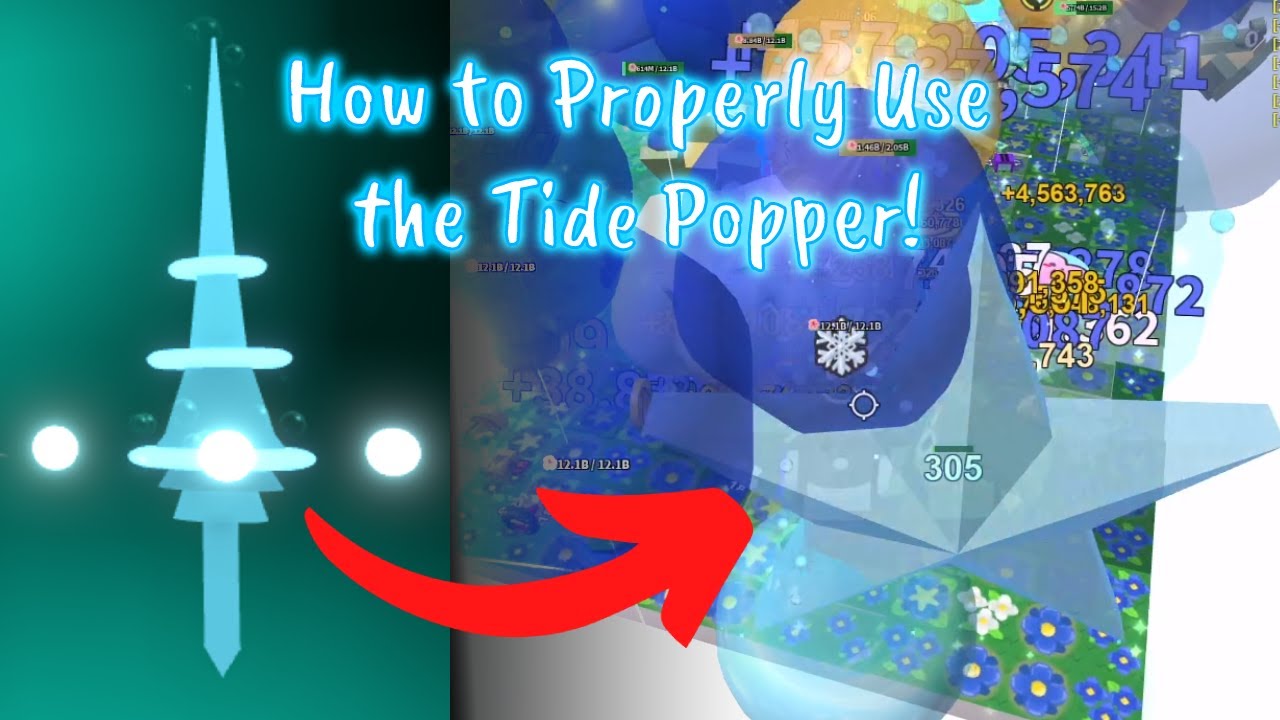 How to PROPERLY Use the *Tide Popper* | Bee Swarm Simulator - YouTube