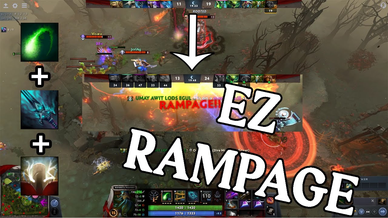 Right Click To Rampage | Dota 2 Ability Draft - YouTube