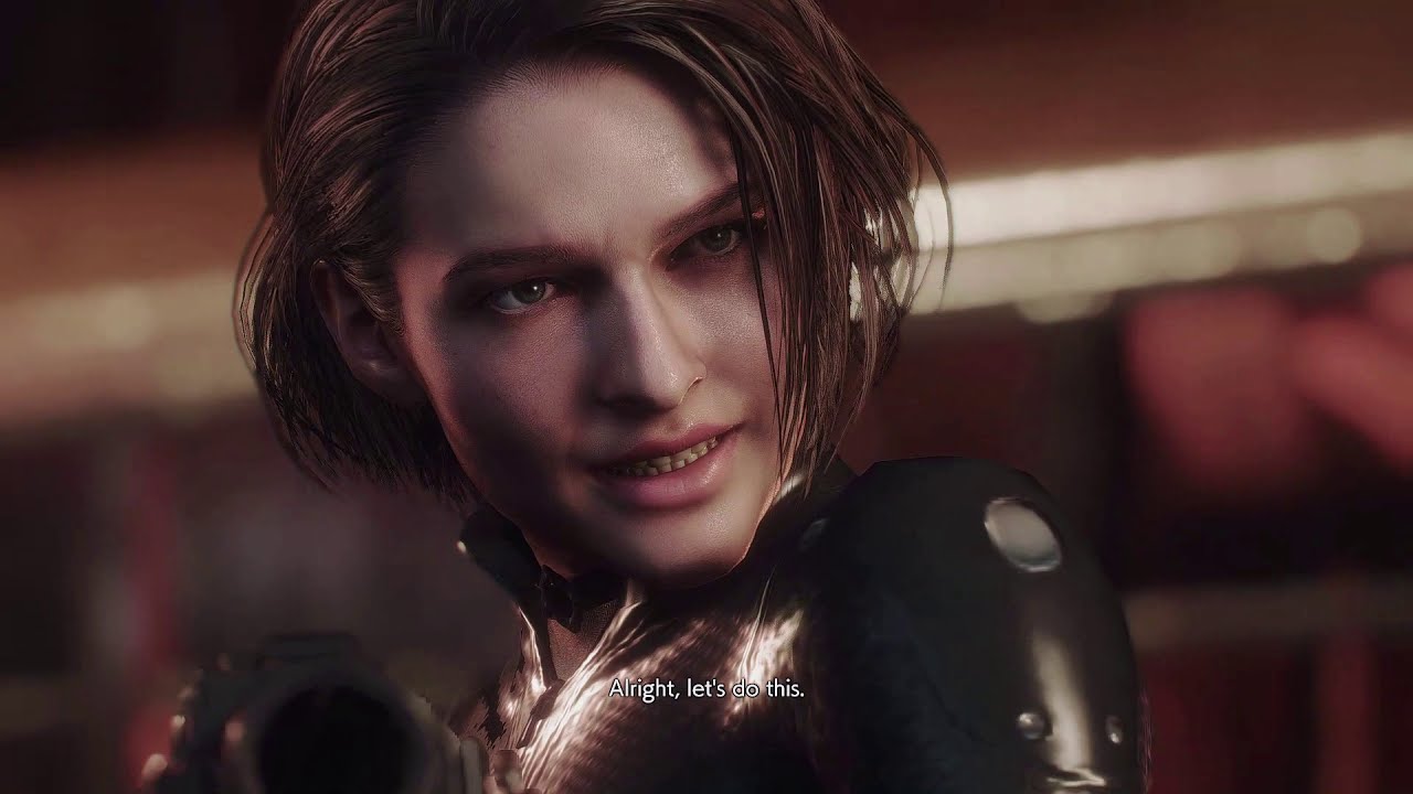 BEST RESIDENT EVIL 3 Mod Cutscene (Jill Battlesuit - Black) 4K バイオハザード ...