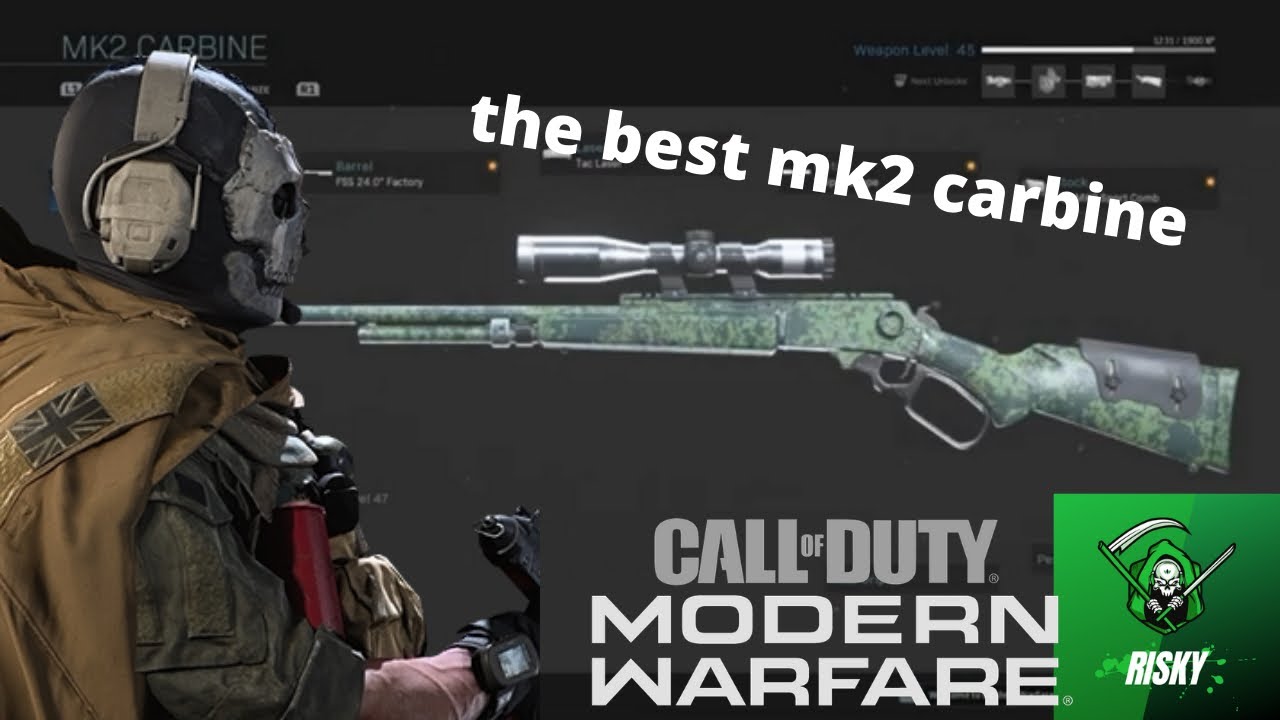 The best MK2 Carbine in Call of Duty warzone - YouTube