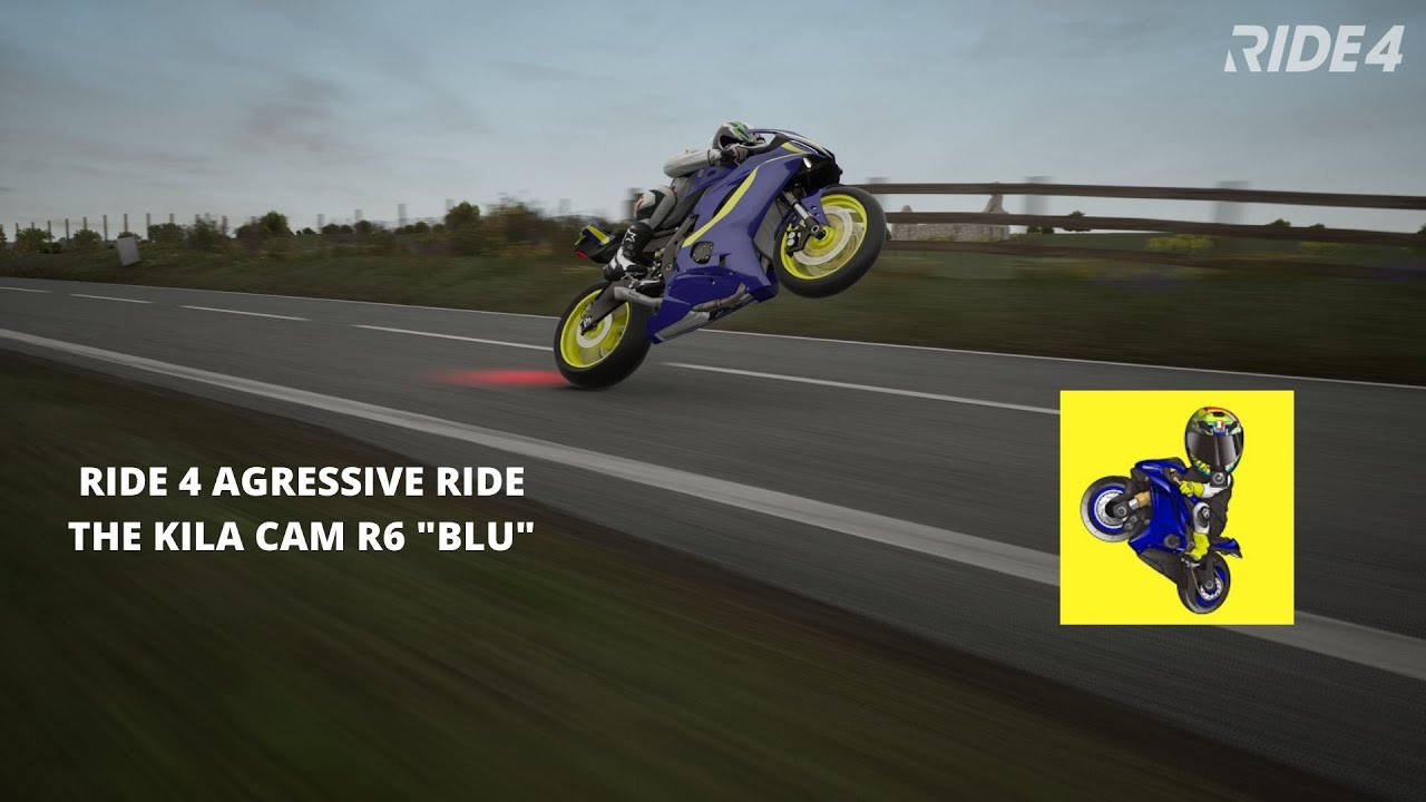 RIDE 4 \ AGRESSIVE RIDE - THE KILA CAM R6 "BLU" - YouTube