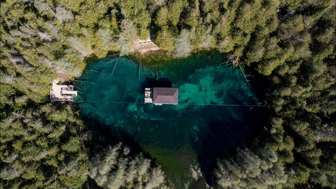 Big Spring Upper Peninsula Michigan