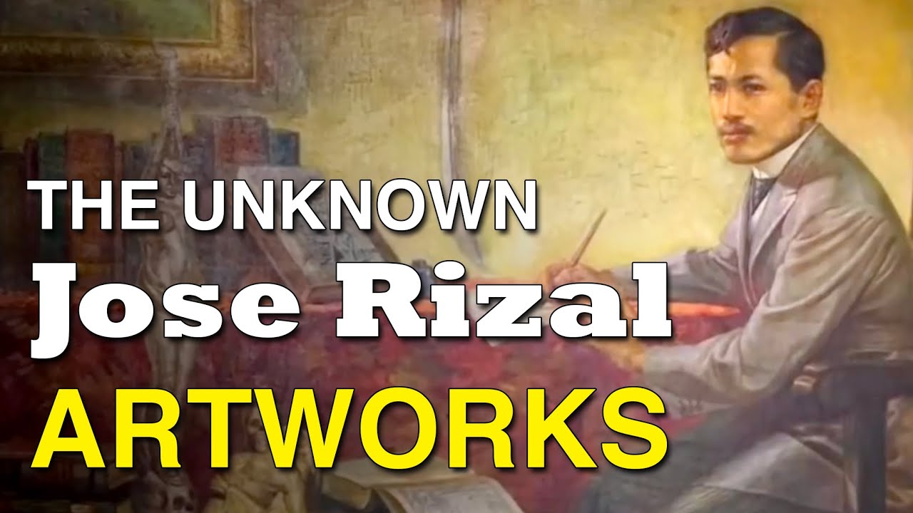 Jose Rizal, the Philippine national hero. His works of ART - YouTube