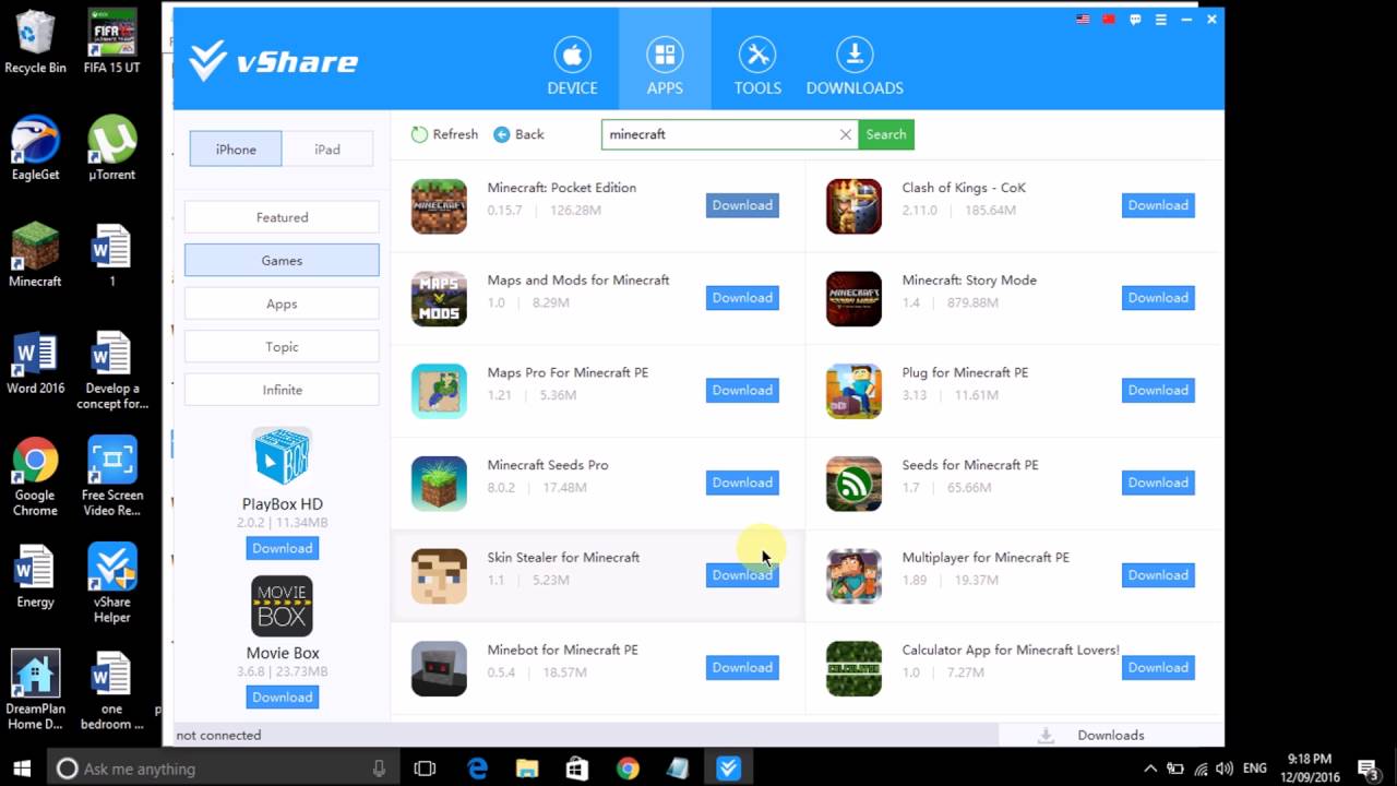 How to download "Minecraft" for iPhone,iPad,iPod 100% free - YouTube