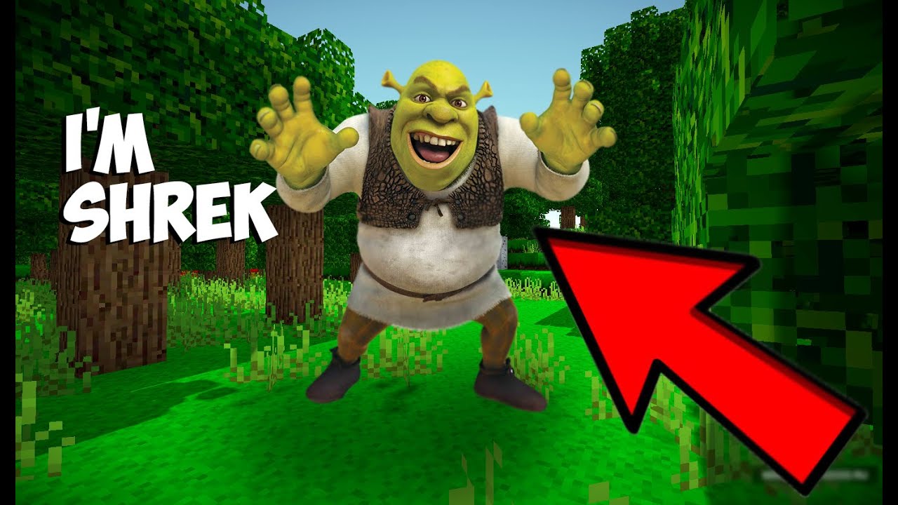 Minecraft Meme SHREK - SHREK IS CREEPER! #minecraft - YouTube
