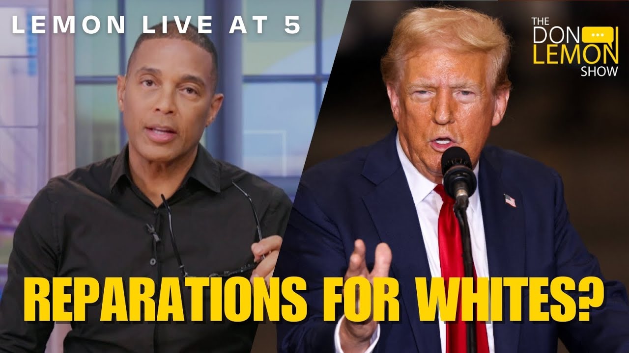 Lemon LIVE at 5 | REPARATIONS FOR WHITES? - November 12th, 2024 - YouTube