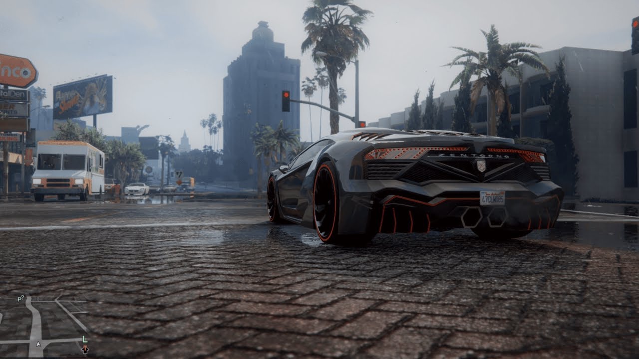 GTA V HIGH REALISTIC GAMEPLAY || GTA 5 4K CAR GAMEPLAY - YouTube