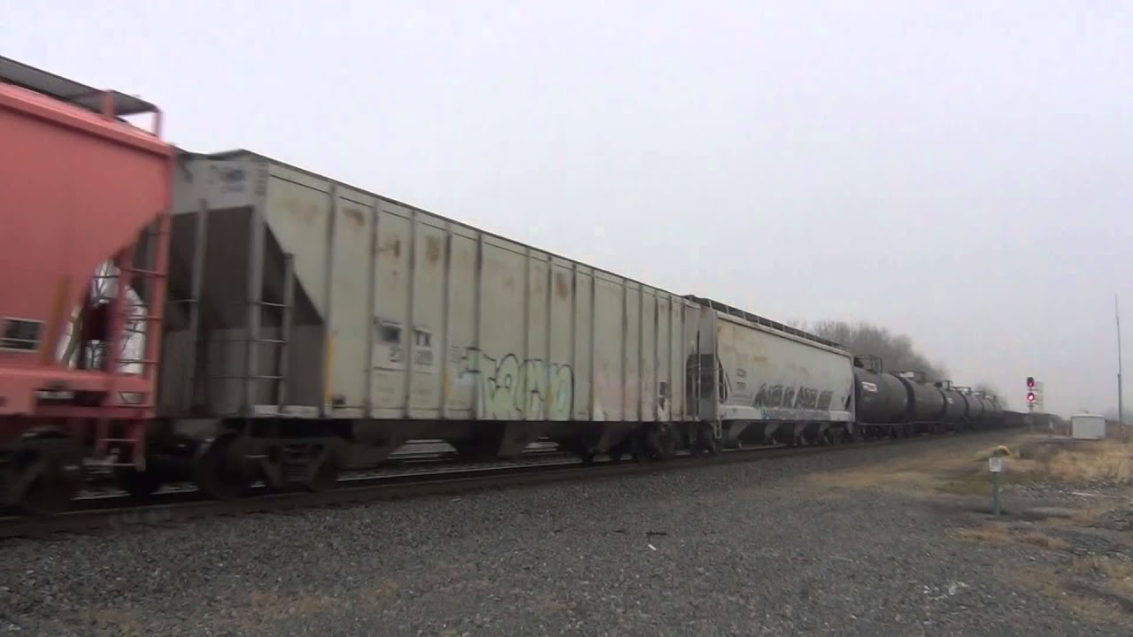 NS 3398 West at Pine Junction 11/30/14 (HD) - YouTube