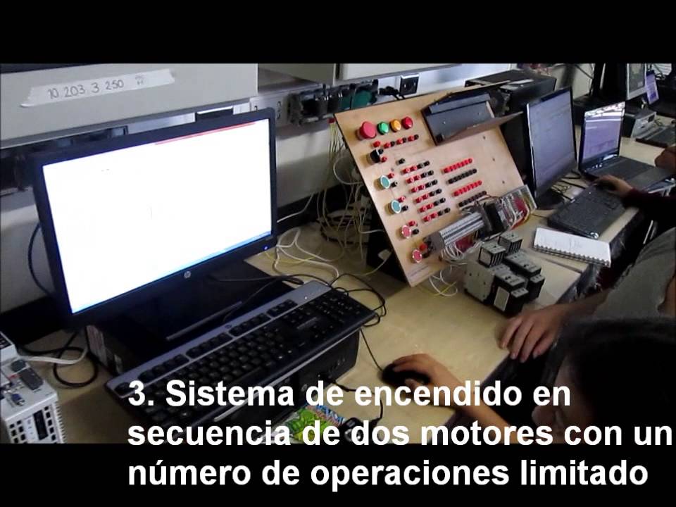 programación de PLC en ladder - YouTube