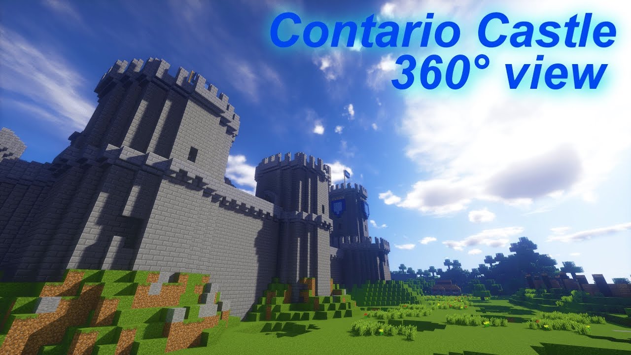 360° view of Contario Castle - YouTube