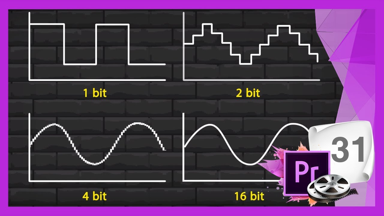 الدرس رقم 31 : Bit depth vs Bit rate - YouTube