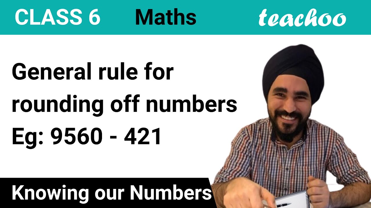 General rule for rounding off numbers Eg: 9560 - 421 - English Video ...