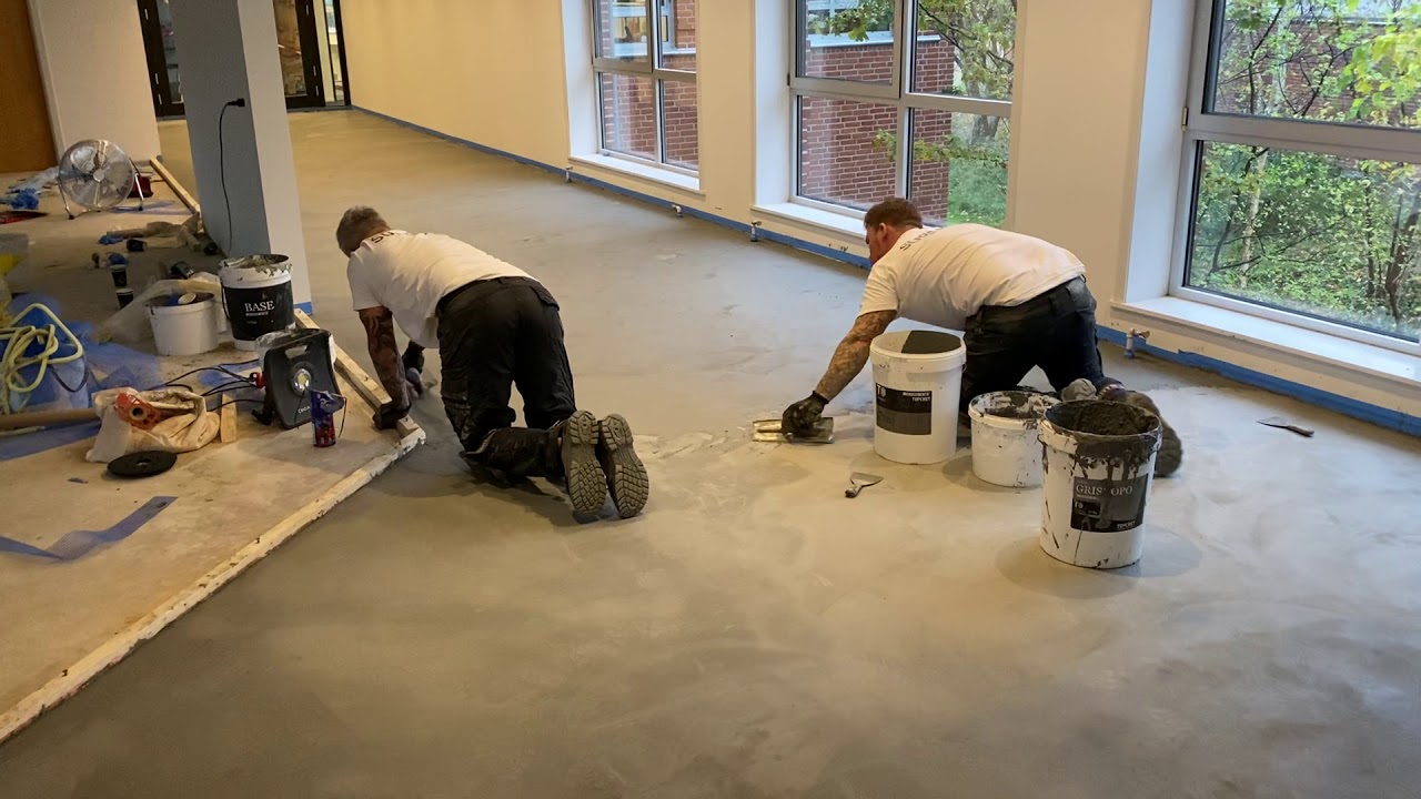 Topcret Microcement installation - YouTube