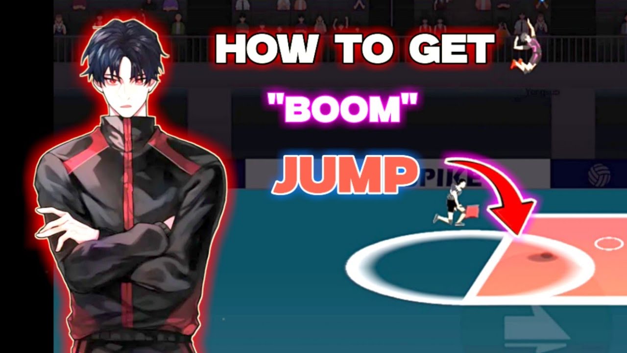 How To Get Boom Jump In The Spike Volleyball | The Spike Cross - YouTube