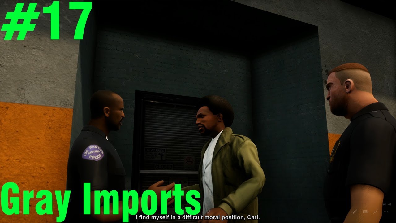 GTA San Andreas Definitive Edition - Mission #17- Gray Imports - YouTube