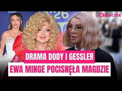Padło pytanie o dramę Dody i Gessler i się ZACZĘŁO! Ewa Minge jak lwica BRONI DODY!