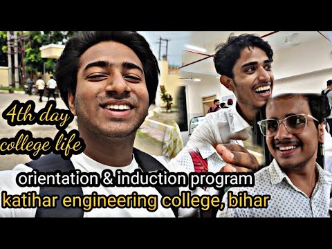 College life 4th day 👌 Orientation & induction program #katihar #KEC # ...