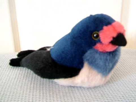 Barn Swallow - www.TidyToys.co.uk - Soft Toy with sound- 79551 - RSPB ...
