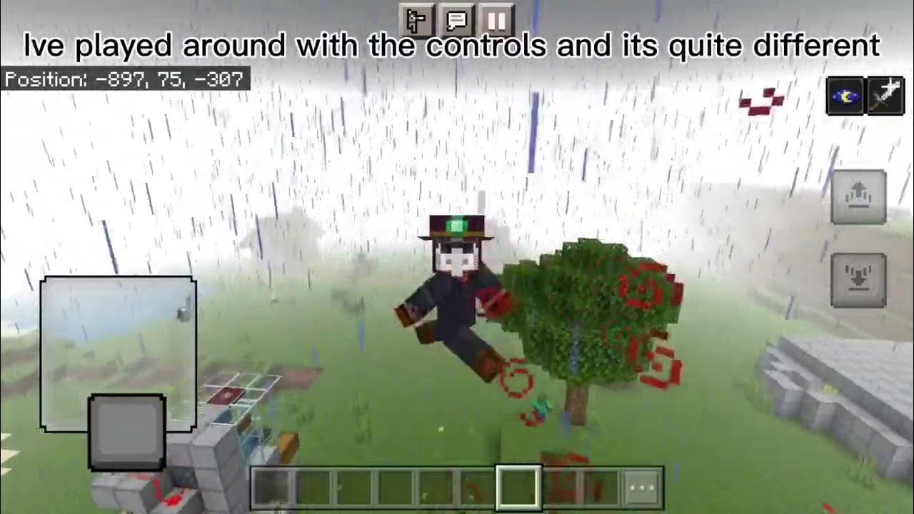 New Mobile Controls : Minecraft Bedrock 1.19.5 - YouTube